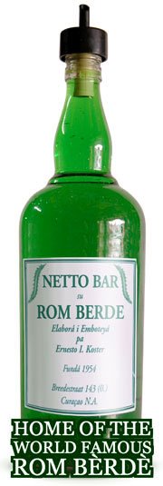 974. Curaçao’s Netto Bar and its “World Famous” Green Rum | 1000 ...